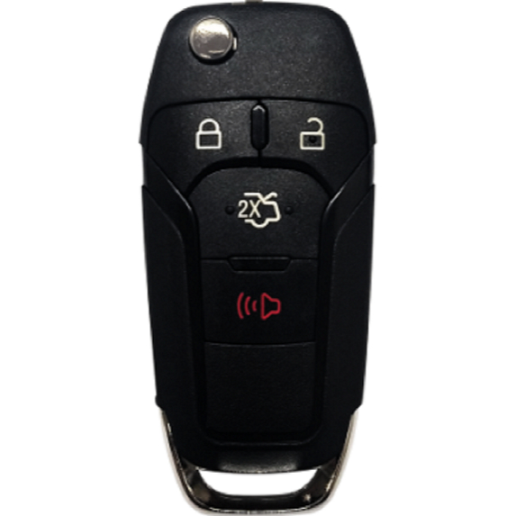 CARCAÇA CHAVE CANIVETE FORD 4 BOTÕES SEM LOGO | Shopee Brasil