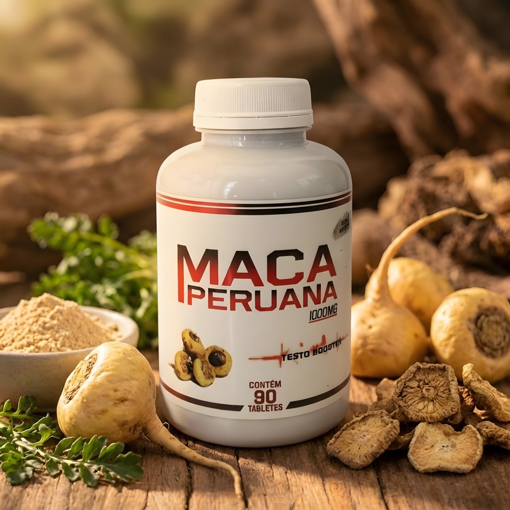 Suplemento Maca Peruana Power Original 1000mg 90 Comprimidos Lacrado ...