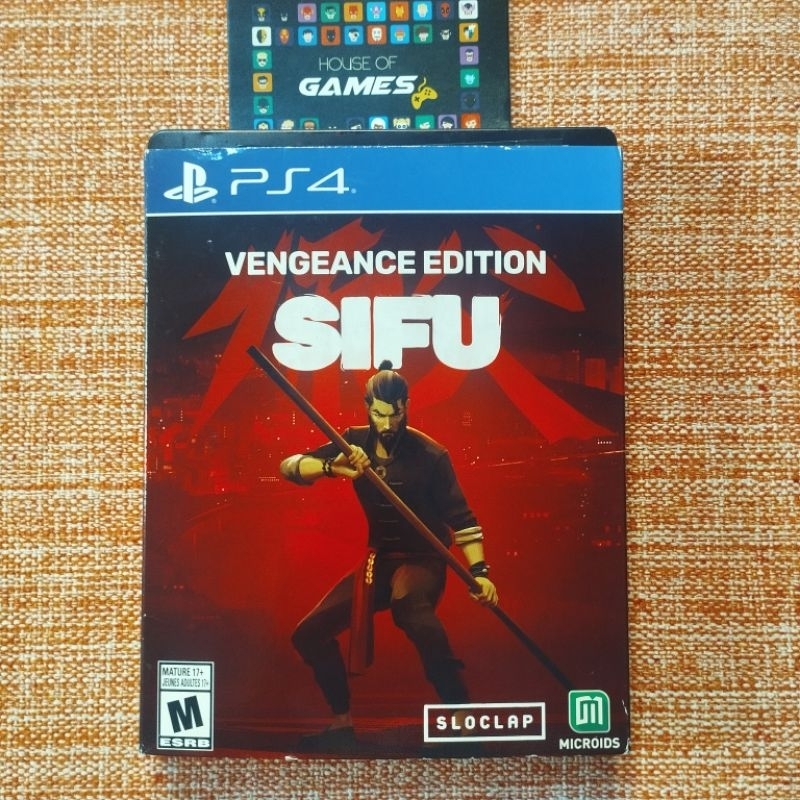 Game Sifu Vengeance edition Ps4 midia fisica semi-novo original | Shopee Brasil