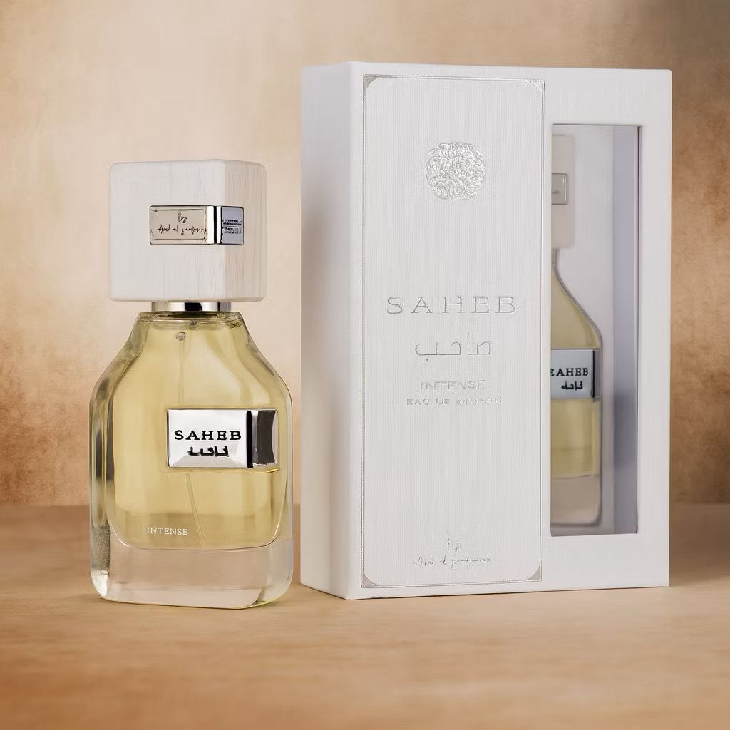 Perfume Árabe Masculino Saheb Intense 50 ml amadeirado envolvente Alta ...