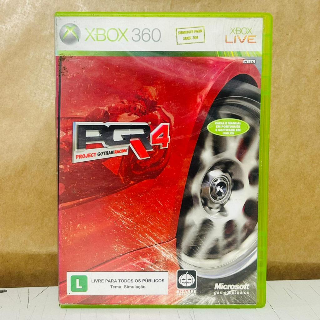 Project Gotham Racing 4 Mídia Física Seminovo Original Xbox 360 ...