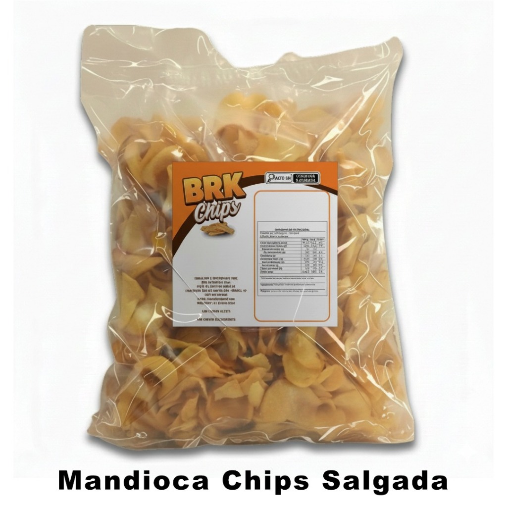 MANDIOCA/AIPIM CHIPS SALGADA - 500G | Shopee Brasil
