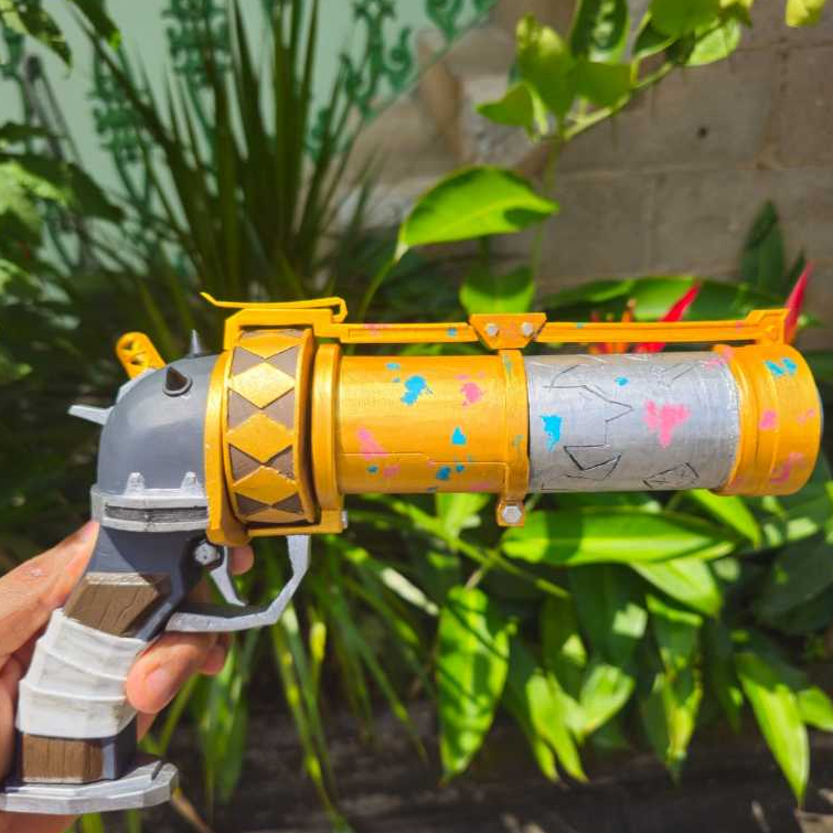 Arma Cosplay Jinx Arcane/League Of Legends | Shopee Brasil