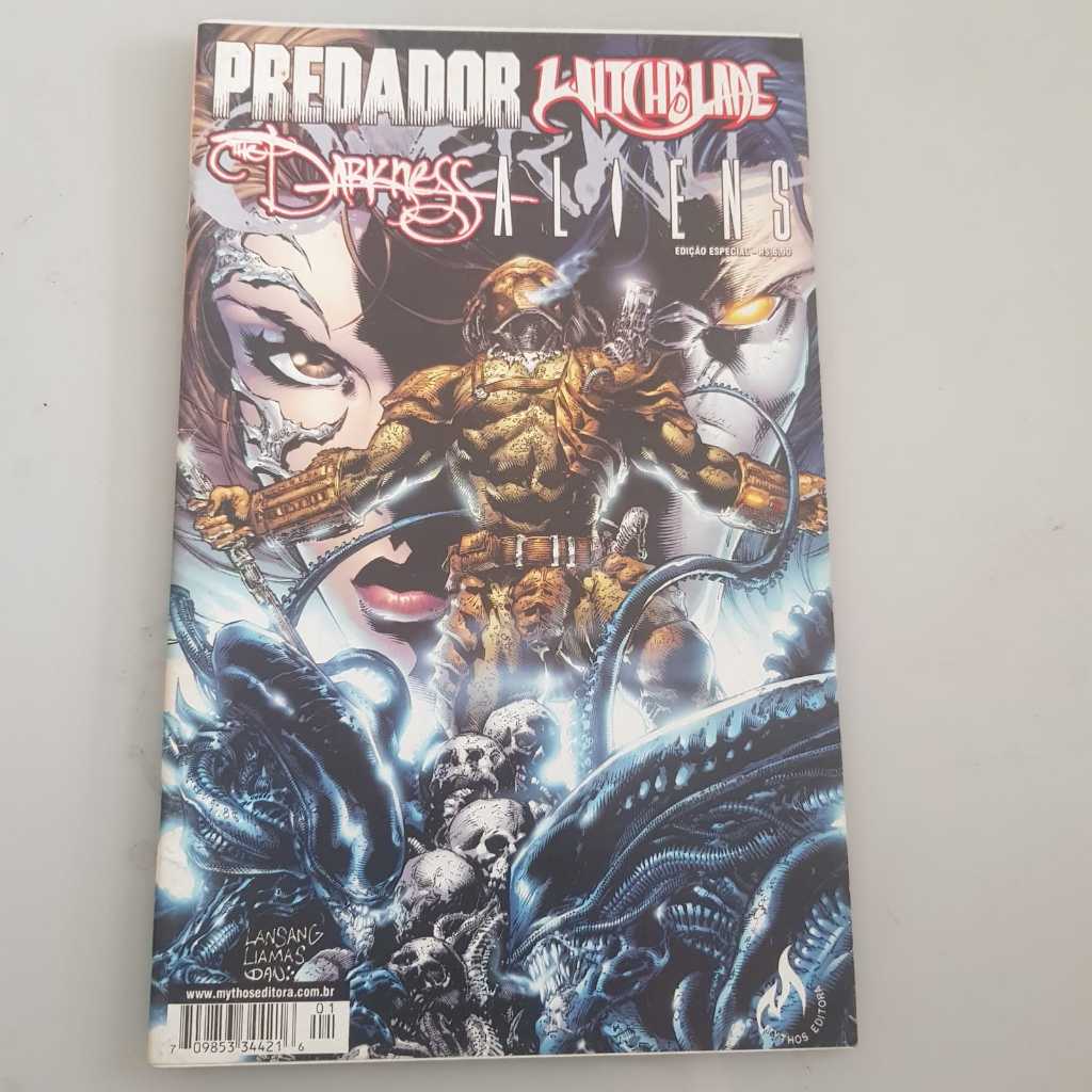 Predador Witchblade Darkness Aliens COMPLETE SUA COLEÇÃO! | Shopee Brasil