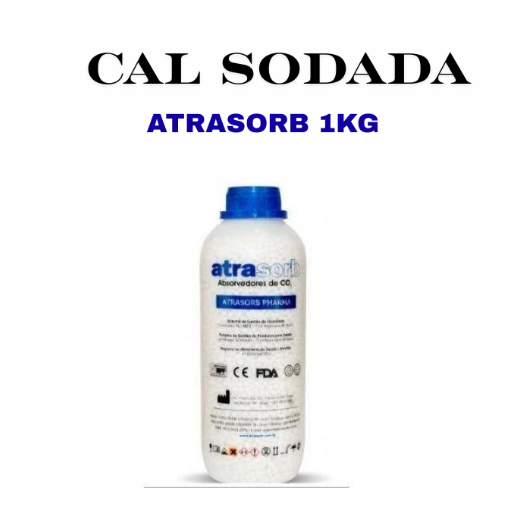 Cal Sodada Atrasorb 1kg Absorvedor CO2 Sistema Anestesia Hospitalar ...