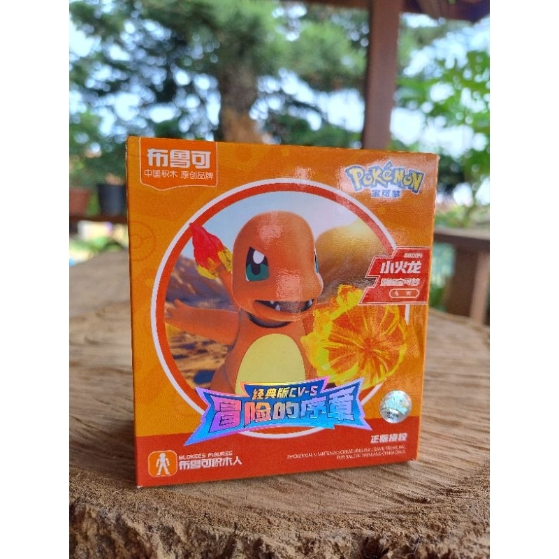 Pokémon Charmander Blokees Original Anime Coleção Figura Modelo Boneco ...
