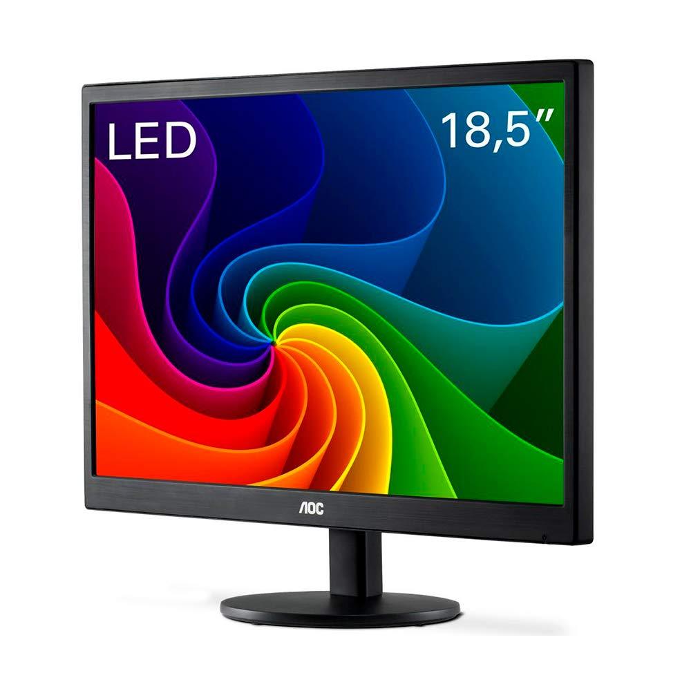 Monitor Led AOC 18,5 Pol E970SWHNL HDMI VGA | Shopee Brasil