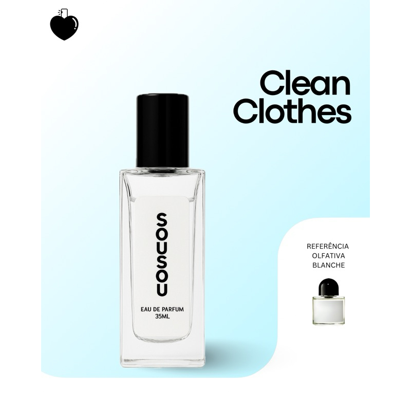 Perfume Clean Clothes - Eau de Parfum | Shopee Brasil