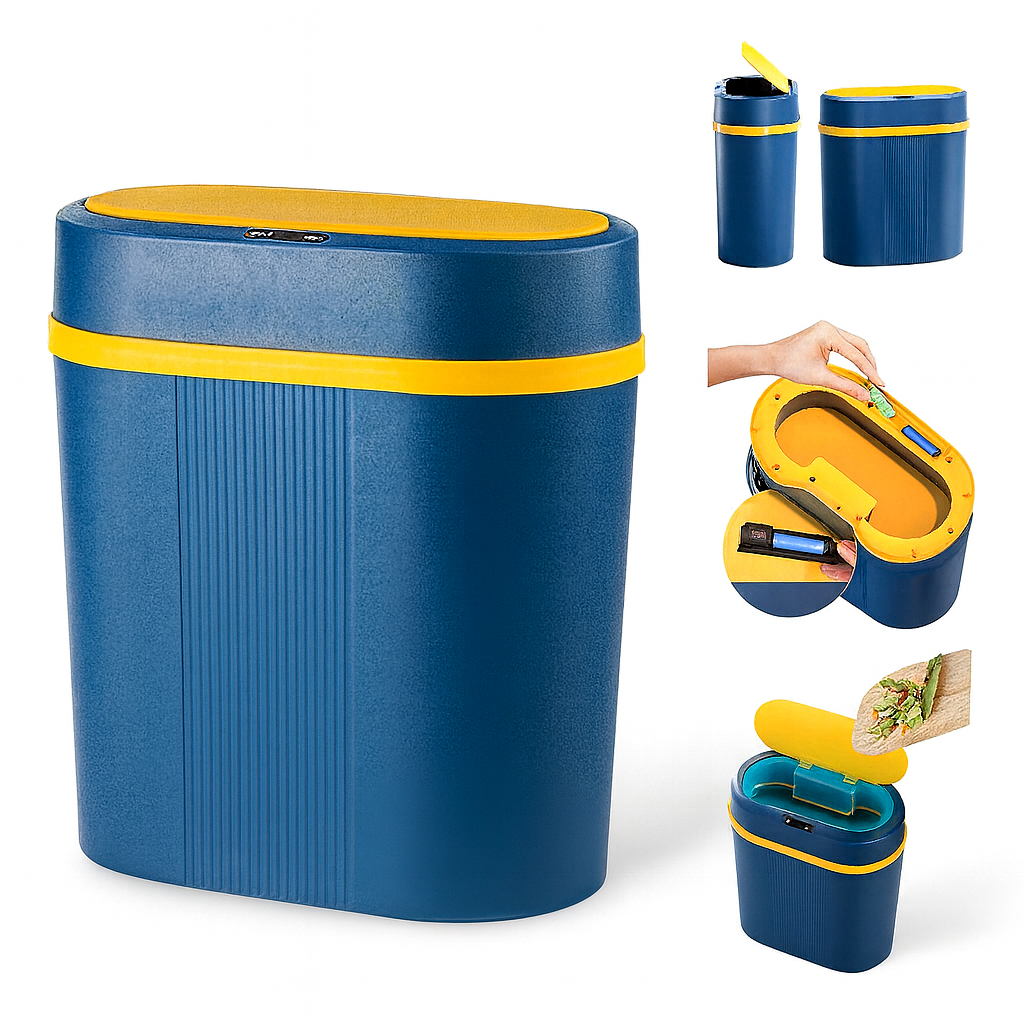 Lixeira Smart Sensor Automático 12L Universal Moderna Casa | Shopee Brasil