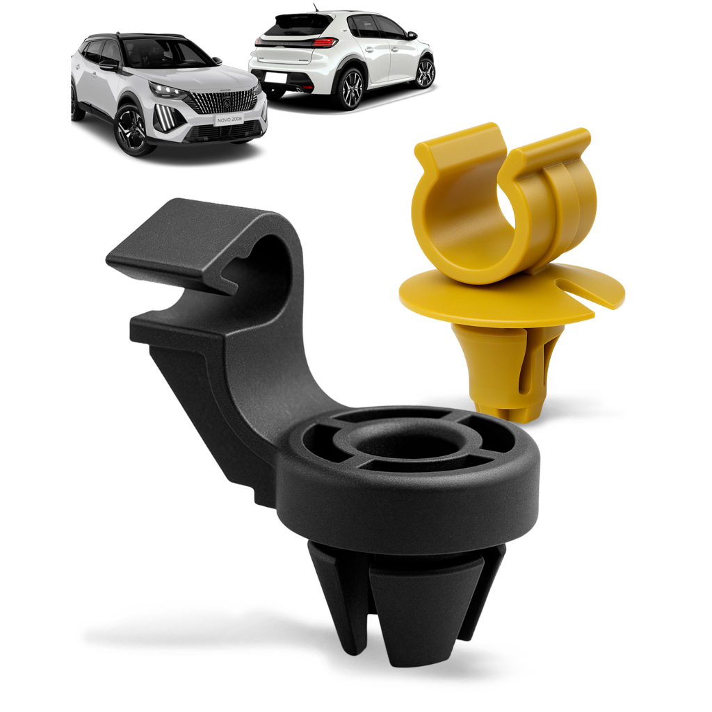 Kit 2 Grampo Presilha Vareta Haste Levanta Capo Linha Peugeot 208 2008 ...