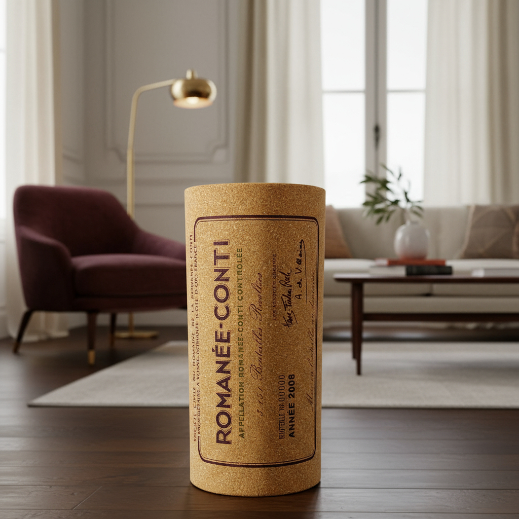 Banqueta Banco Rolha De Vinho Romanee Conti - Suporta 150 Kg Cortiça ...