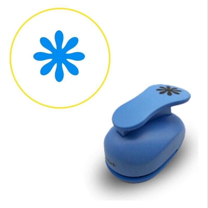 Furador Cortador Make+ - Max Flor Para Eva E Papel 3pol. Azul | Shopee ...