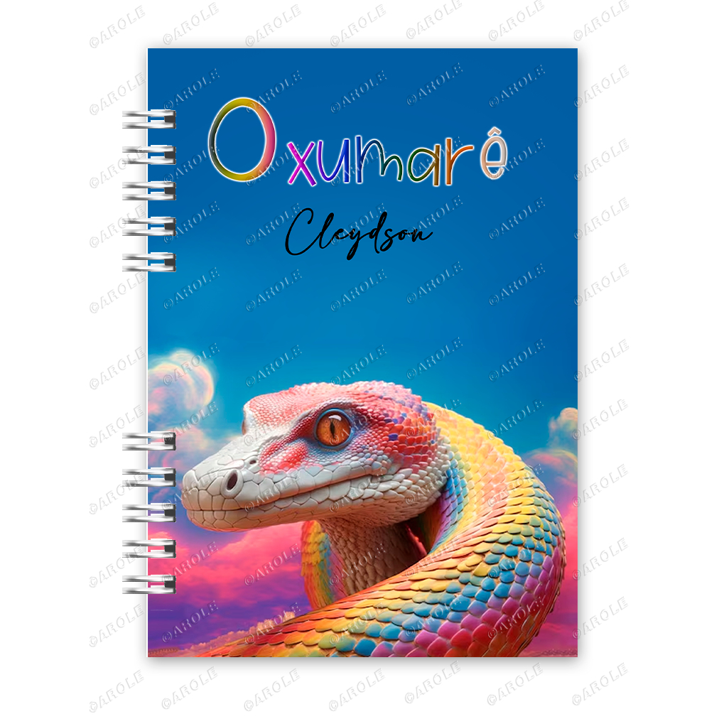Caderno de Oxumare (TAMANHO 21x15) Umbanda e Candomblé | Shopee Brasil