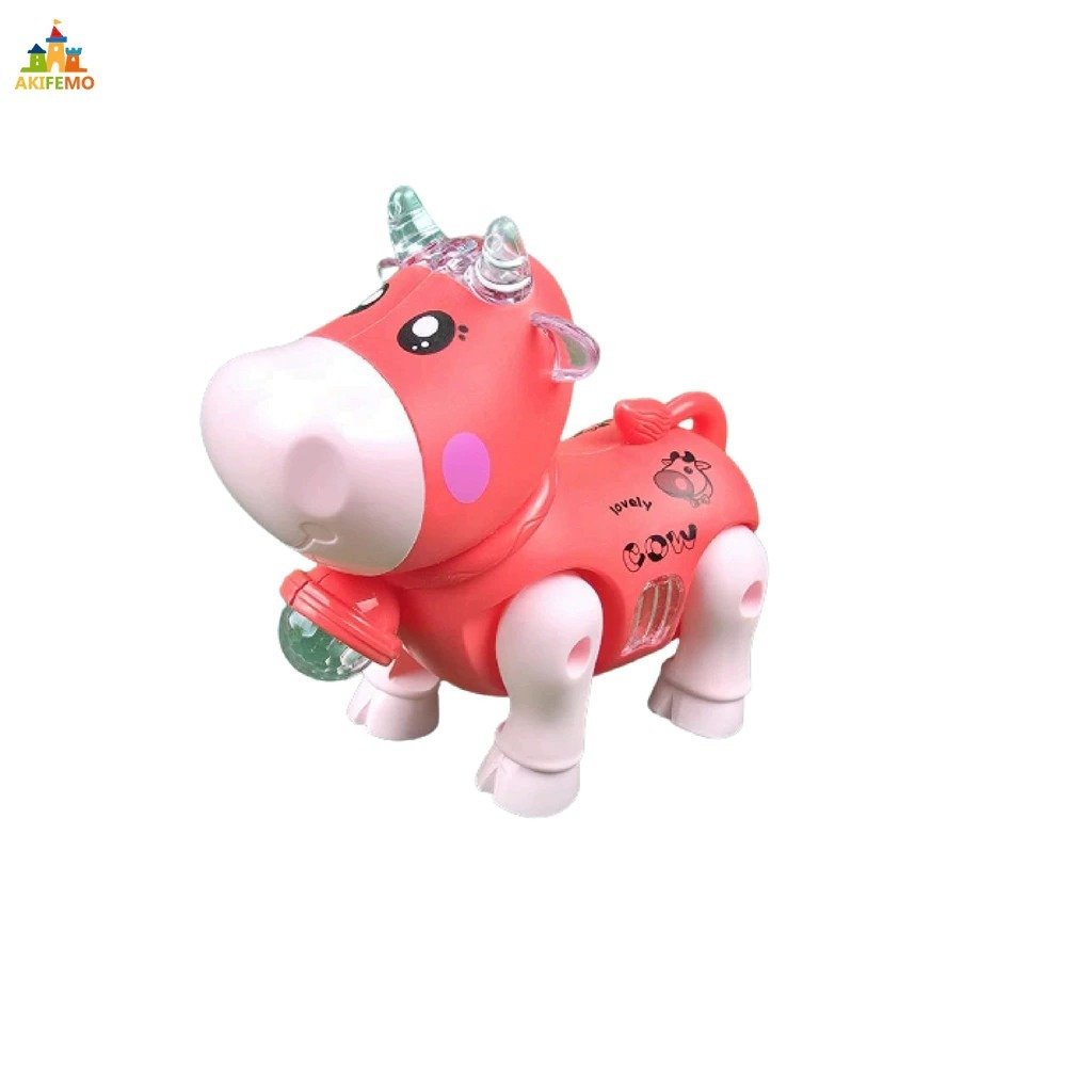 Brinquedo infantil macaco vaquinha e esquilo eletrico cores diversas ...