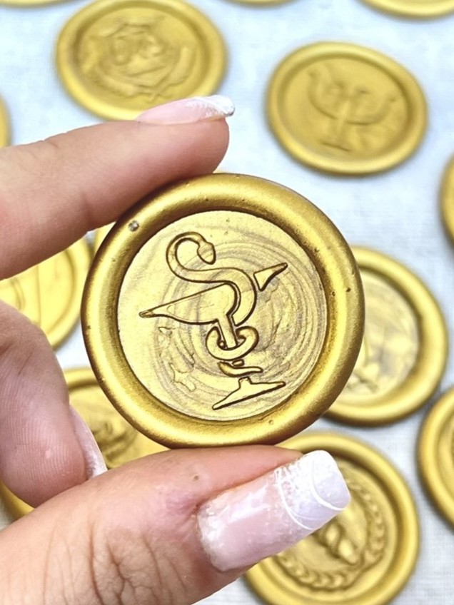 Lacre de Cera Farmácia para Convite de Formatura Faculdade - Escolha a ...