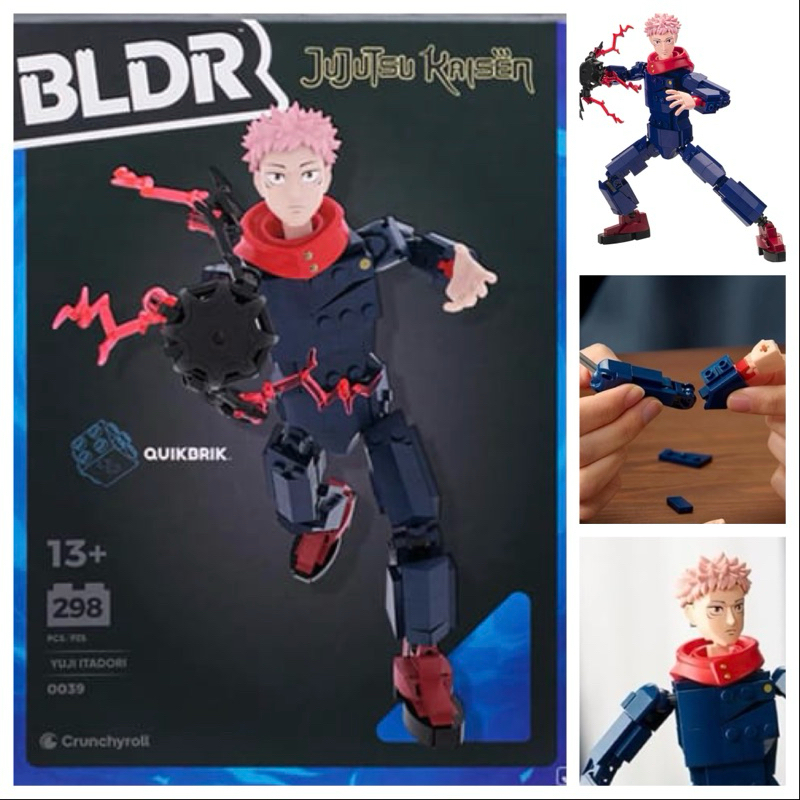 Yuji Itadori - Model Kit - Jujutsu Kaisen | BLDR | Shopee Brasil