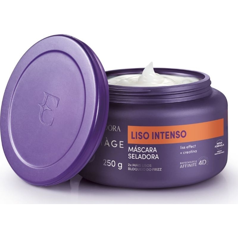 Eudora – Máscara Liso e Intenso 250g – Anti-Frizz e Alinhamento ...