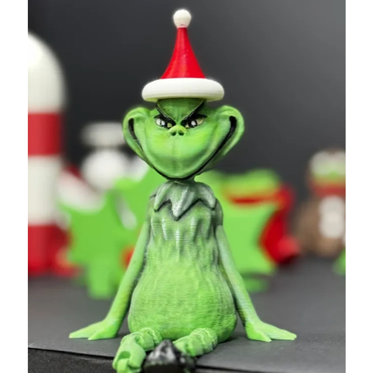 Grinch de Natal articulado com pernas flexíveis Impressão 3D | Shopee ...