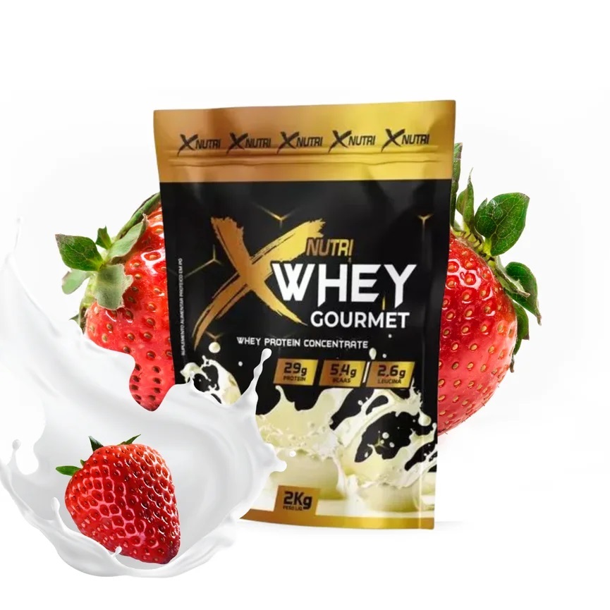 Whey Protein 2kg (refil) Whey 100% Ultra Concentrado GOURMET | Shopee ...