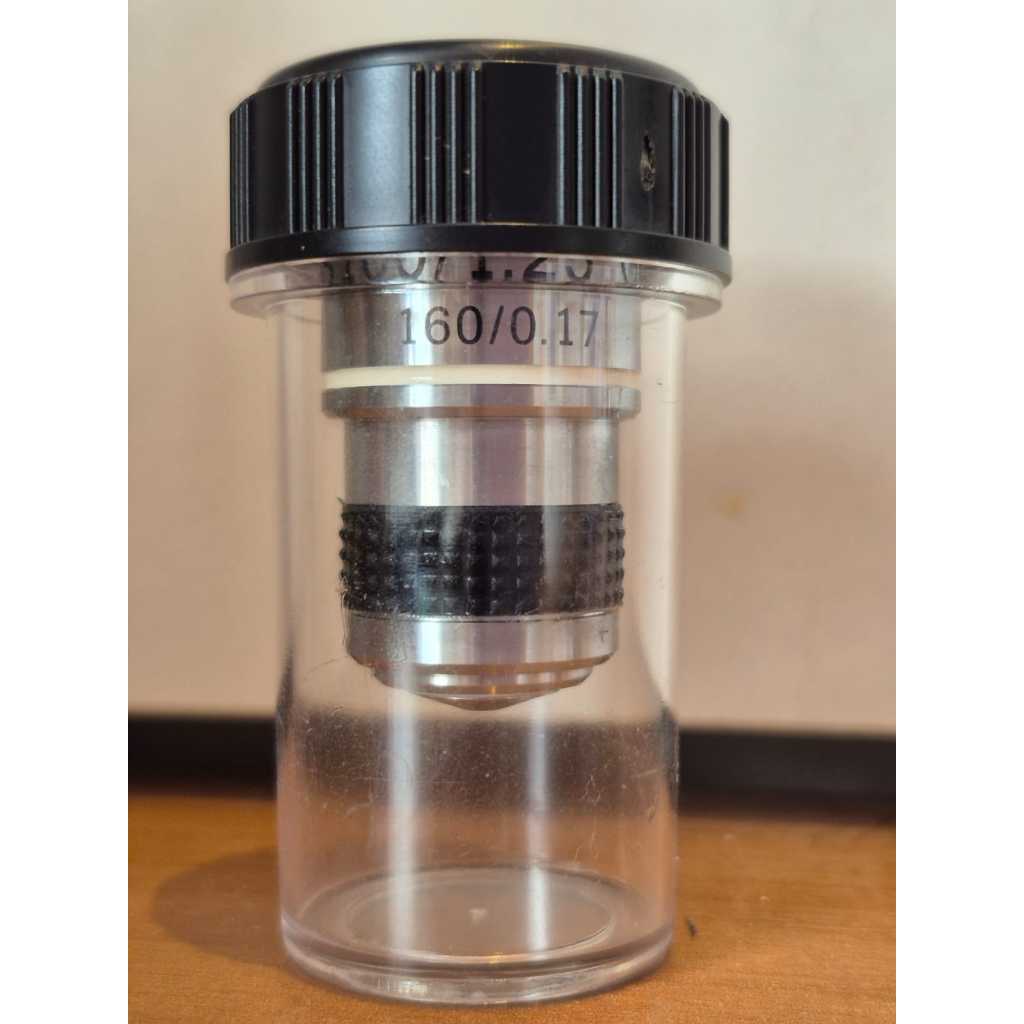 Digilab - Objetiva Acromática 100x Microscópio 20mm | Shopee Brasil