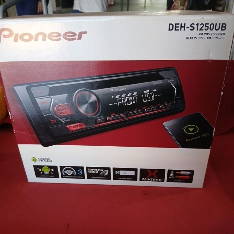 Toca CD Pioneer DHE s1250UB novo | Shopee Brasil