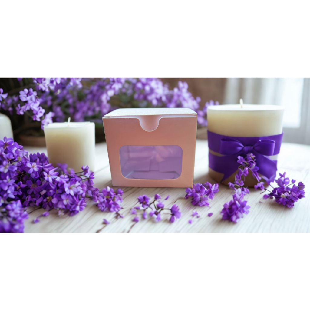 Caixas Para Velas Aromáticas A6,5cm,L7,5cmxP7,5cm para Pote Patê com ...