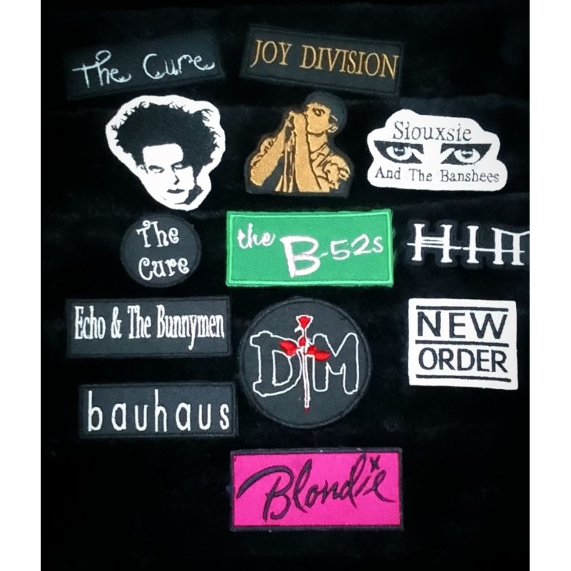 Patch Goth Joy Division The Cure Echo Depeche Mode New Order | Shopee ...