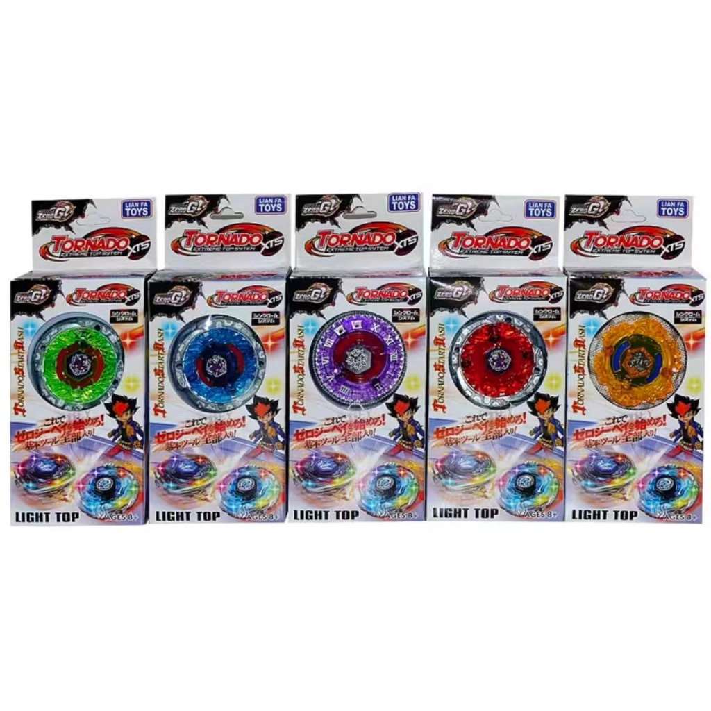 Brinquedo Beyblade Led Light Metal Luz + Lançador 5D Battle Musical ...