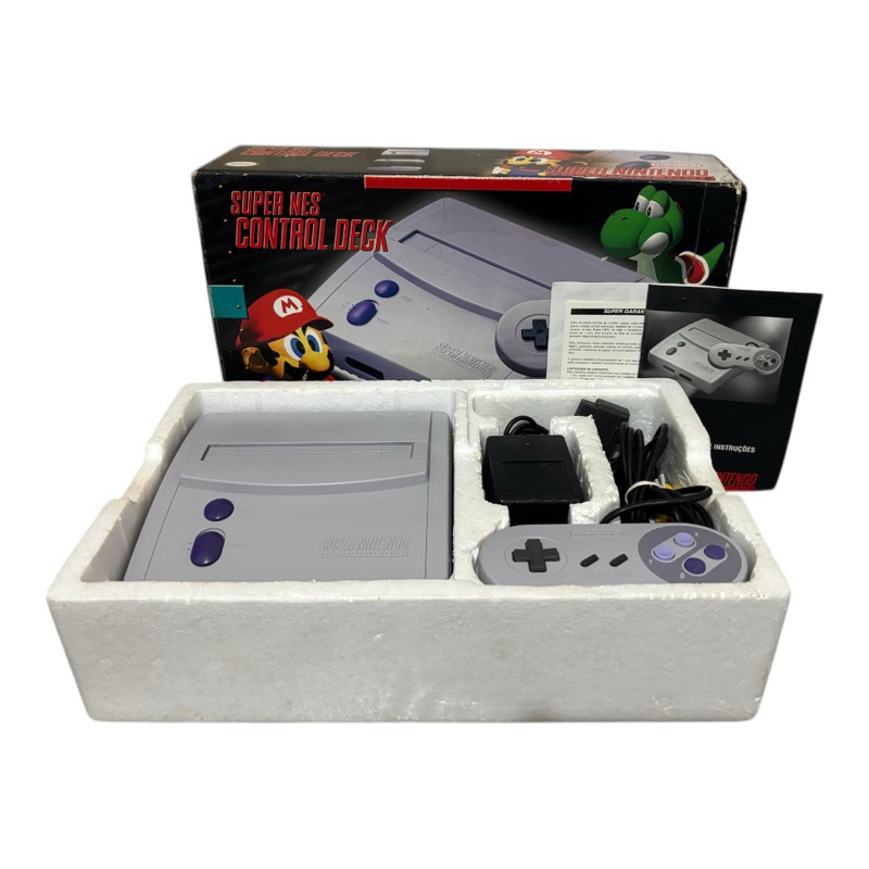 Super Nintendo Baby Original na caixa. | Shopee Brasil
