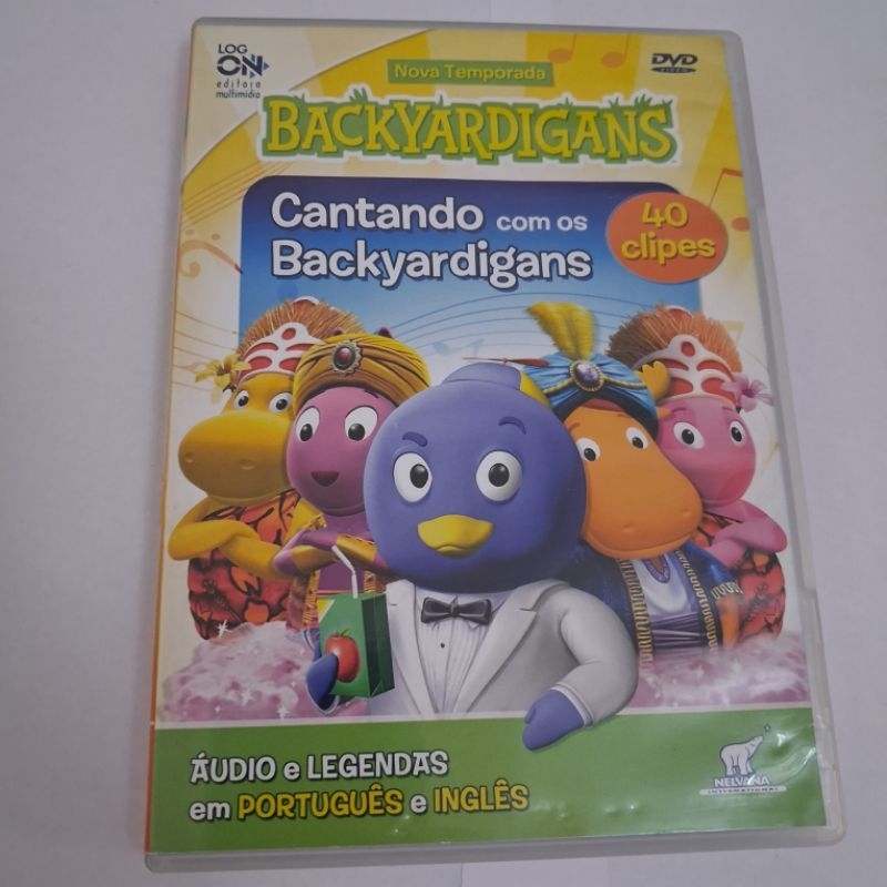 DVD Backyardigans Cantando com os Backyardigans | Shopee Brasil