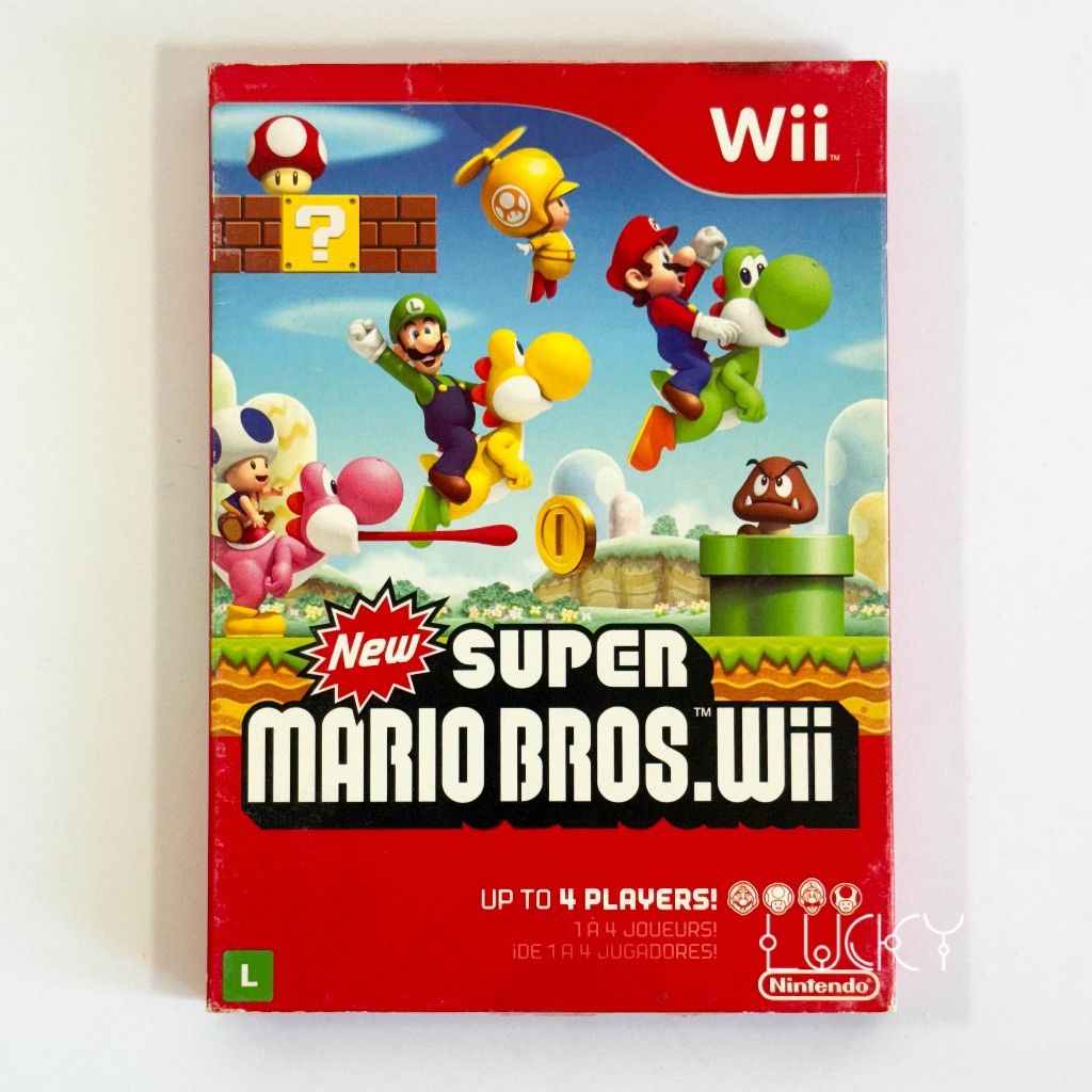 New Super Mario Bros. Nintendo Wii | Shopee Brasil