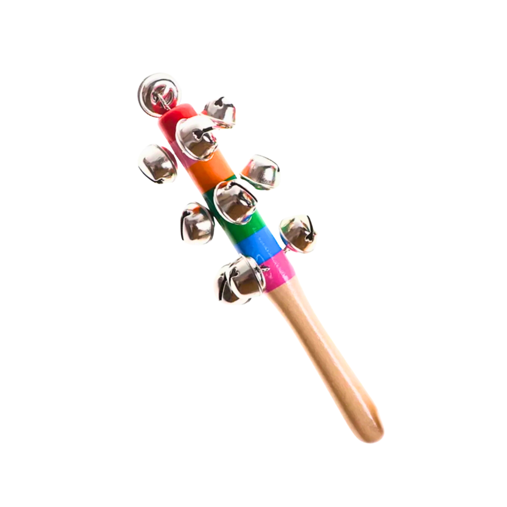 Chocalho De Guizos Com Haste Em Madeira - Liverpool 5580 | Shopee Brasil