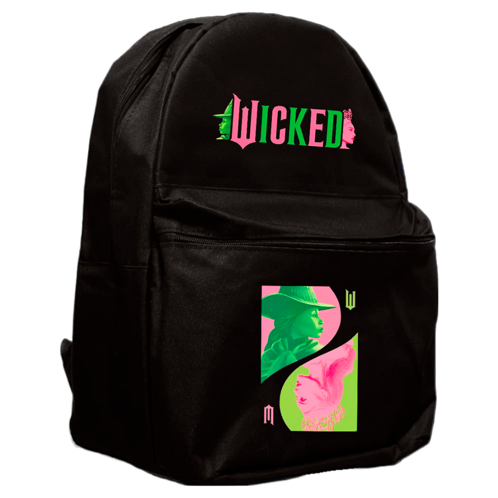 Mochila Escolar Nerd Bags Estampa Filme WIcked Elphaba E Glinda ...