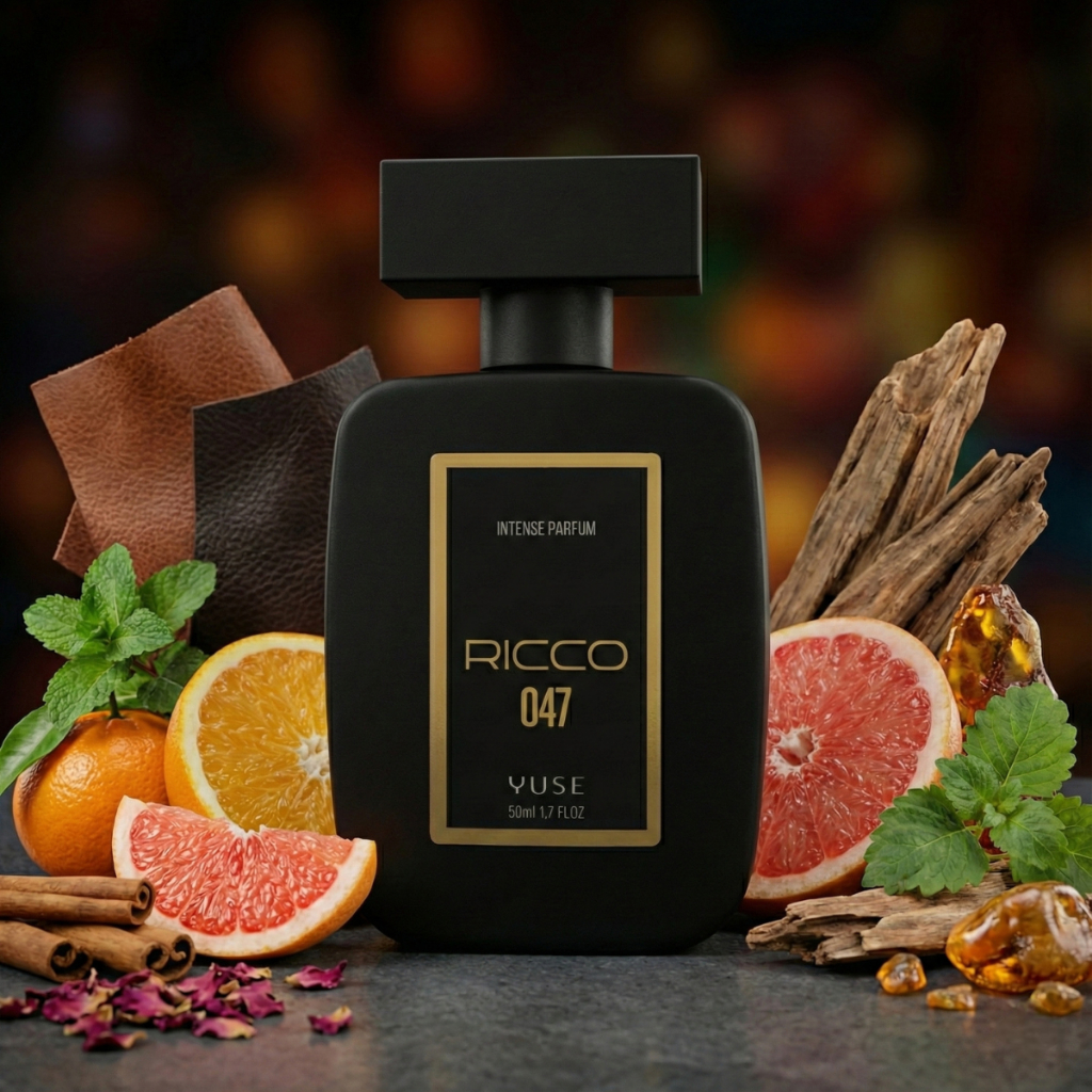 Perfume Masculino RICCO Yuse Cosmetics 50ml - Amadeirado Sedutor e ...