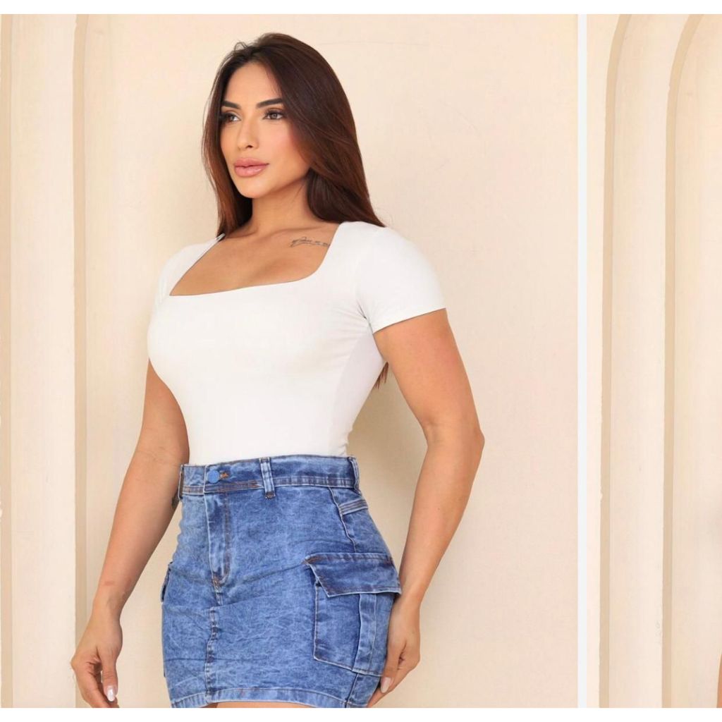 Saia-Cargo Trend – Moda, Conforto e Versatilidade em Uma Peça! | Shopee ...