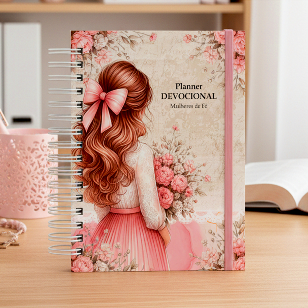 Planner Devocional Agenda Cristã para Oração, Estudo Bíblico e Reflexão ...