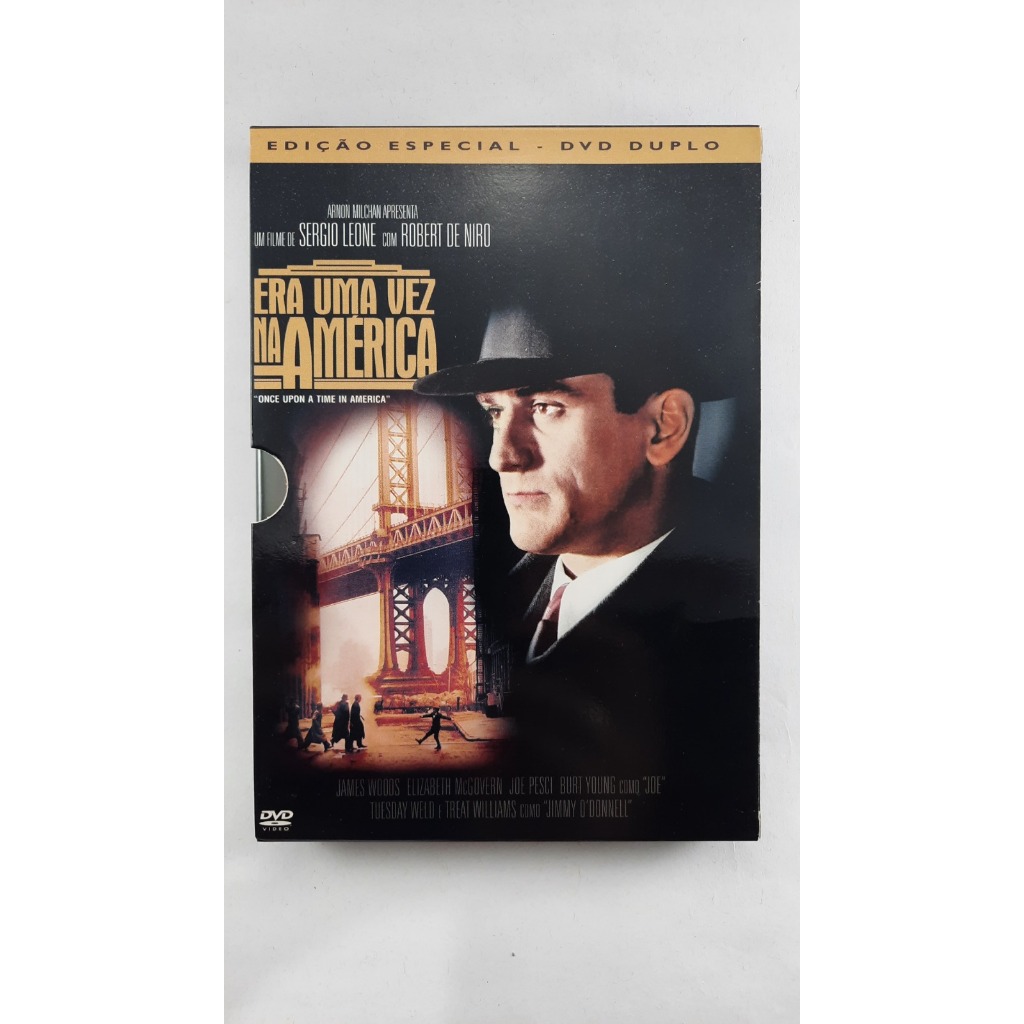 Dvd Era uma vez na América - Edição Especial - DVD Duplo | Shopee Brasil