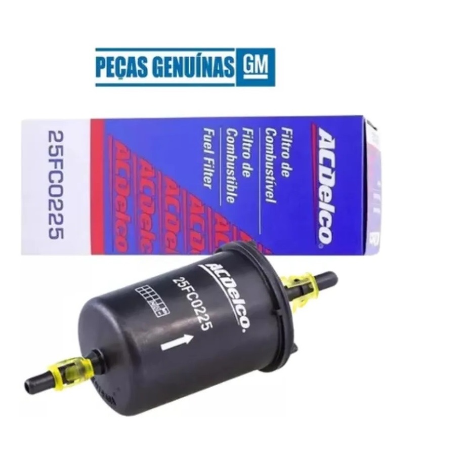 Filtro Combustível Acdelco Corsa Celta Agile Onix Meriva | Shopee Brasil