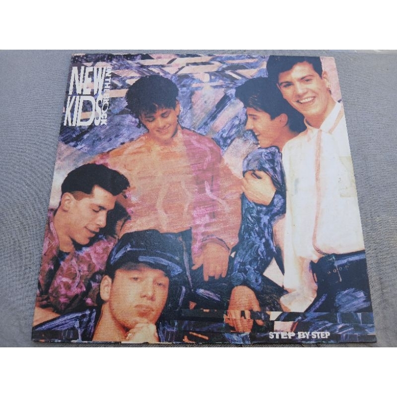 Lp Disco Vinil New Kids On The Block - Step By Step | Shopee Brasil