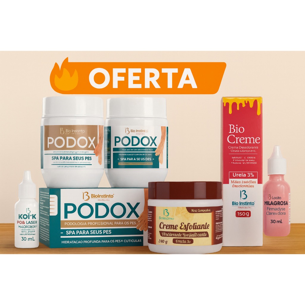 MEGA KIT Completo Podox Podologia Profissional – Spa para os Pés ...