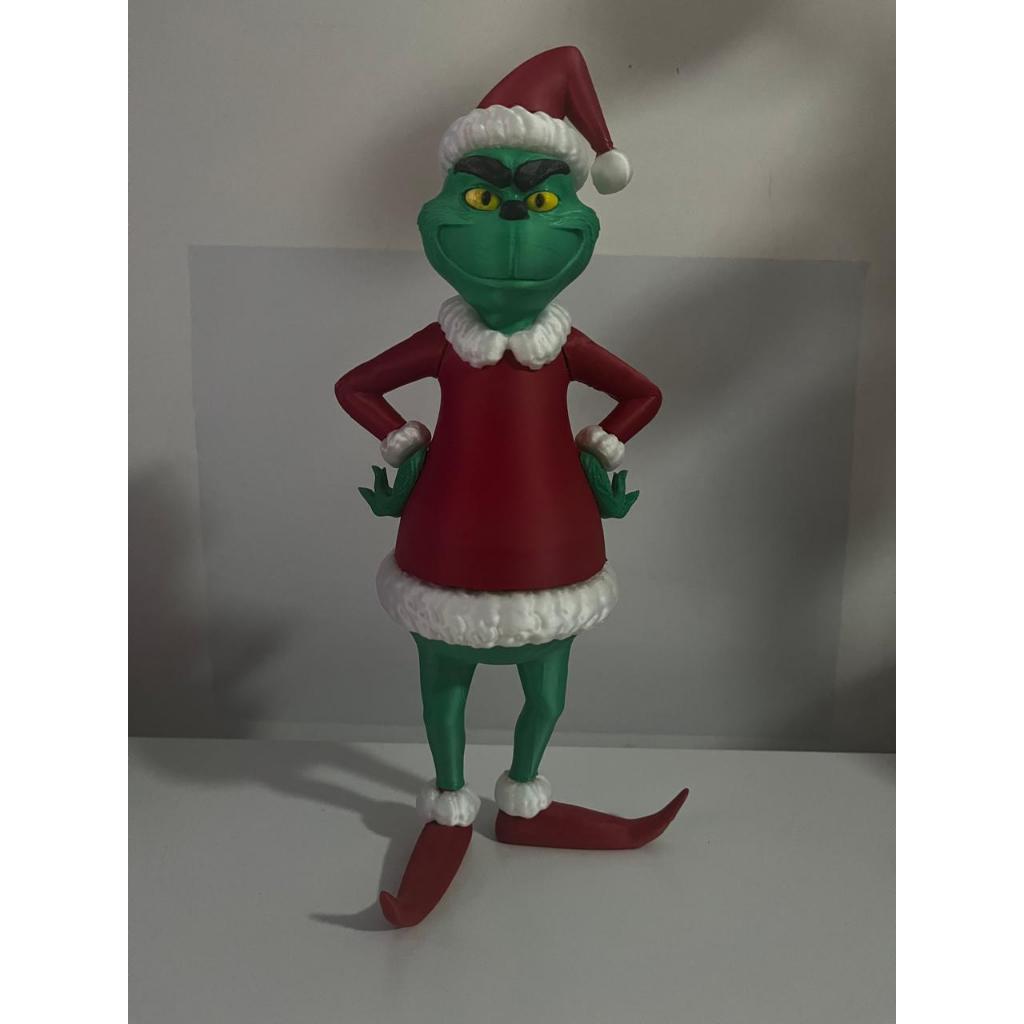 Boneco Grinch de Natal, Enfeite de Natal Diferente, Action Figure ...