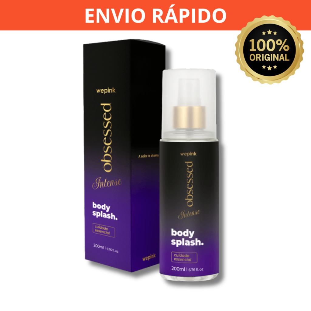 Body Splash Obsessed Intense Desodorante Colônia 200ml Wepink | Shopee ...