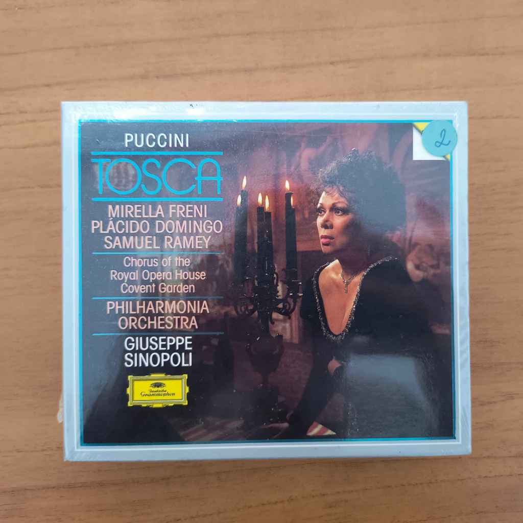 CD Box Giacomo Puccini Tosca Original Lacrado | Shopee Brasil