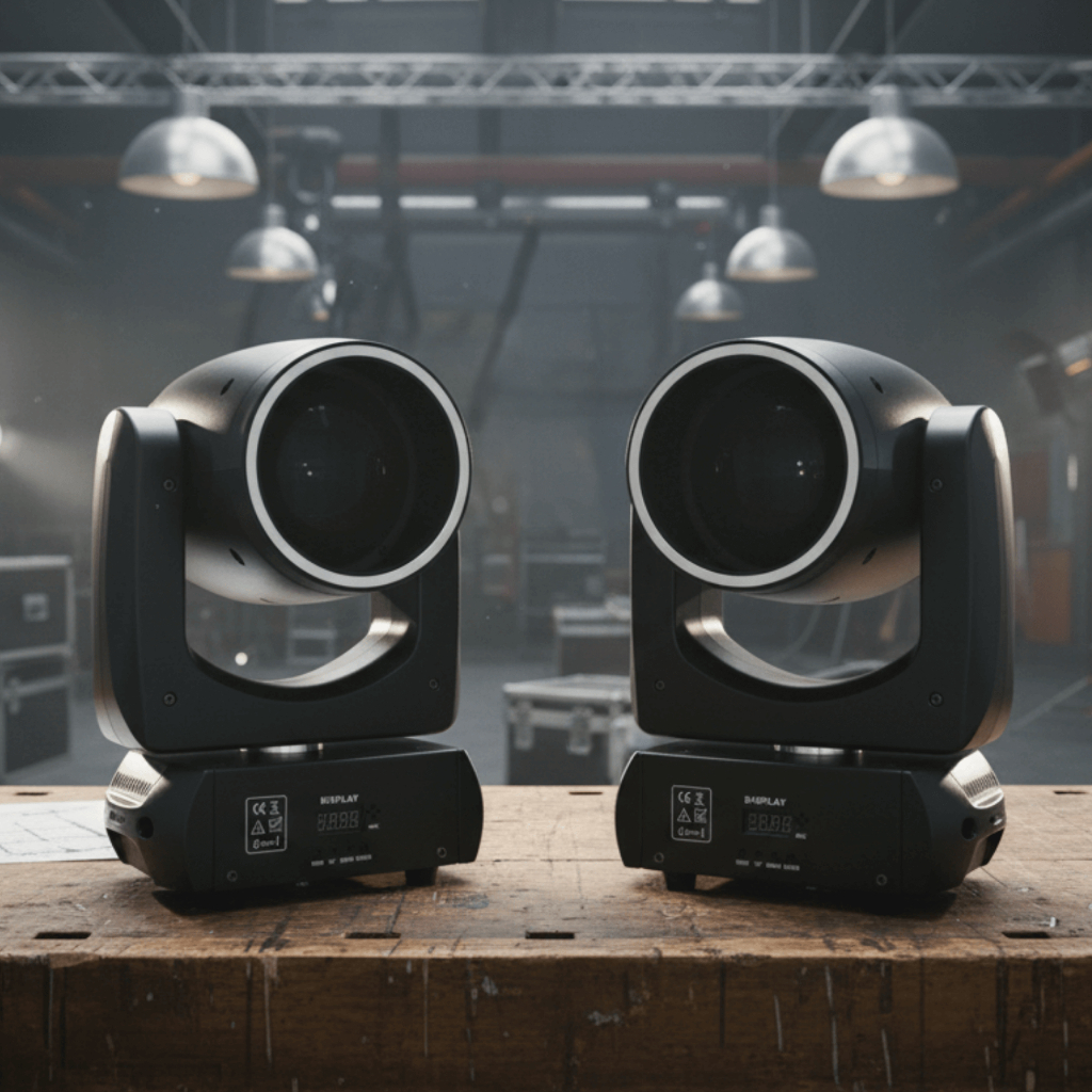 Kit 2 Moving Head Beam SOG-B200 200w Borda Led Prisma Dmx | Shopee Brasil
