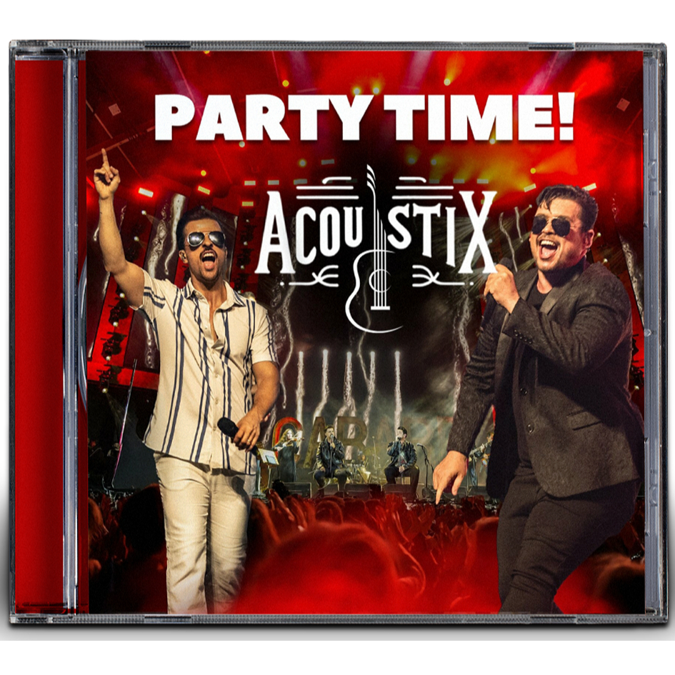 CD Acoustix - Party Time (2025) (Fan-Made) | Shopee Brasil