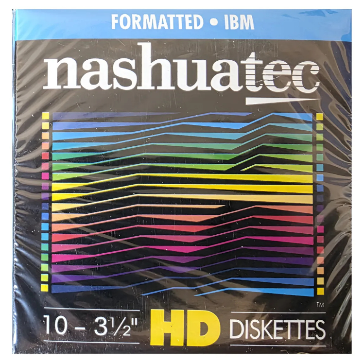 Disquete Nashuatec Cx 10 Unidades 2hd 1.44mb Lacrada | Shopee Brasil