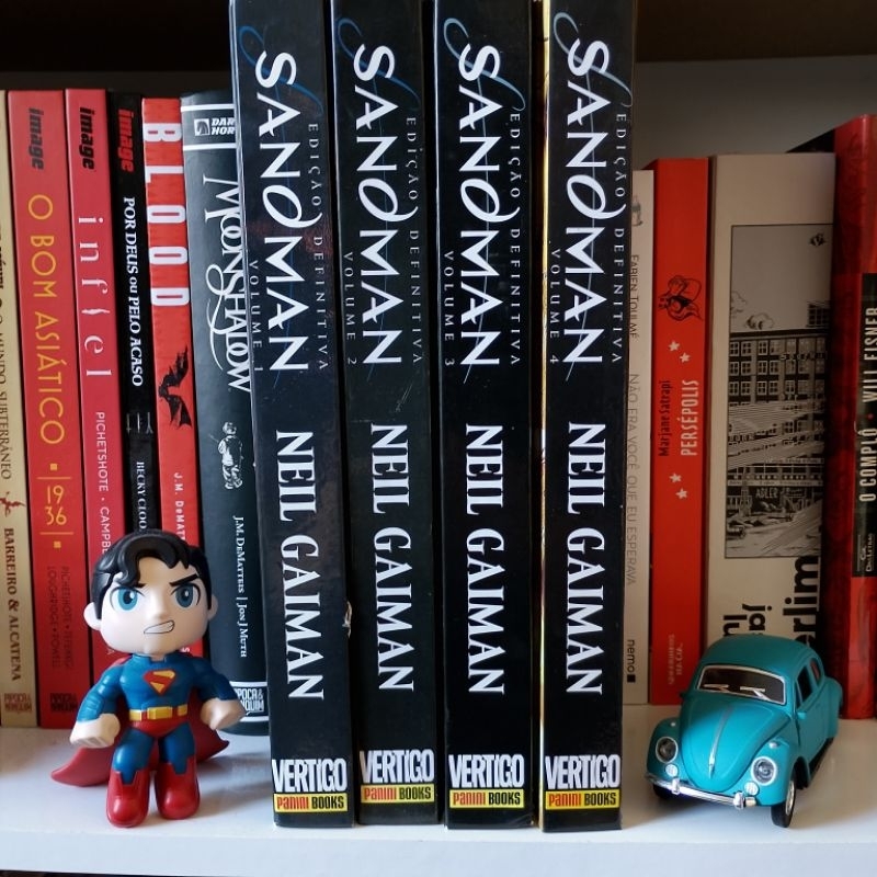 Coleção HQ Sandman Edição Definitiva Volumes 1 a 4 - Panini | Shopee Brasil
