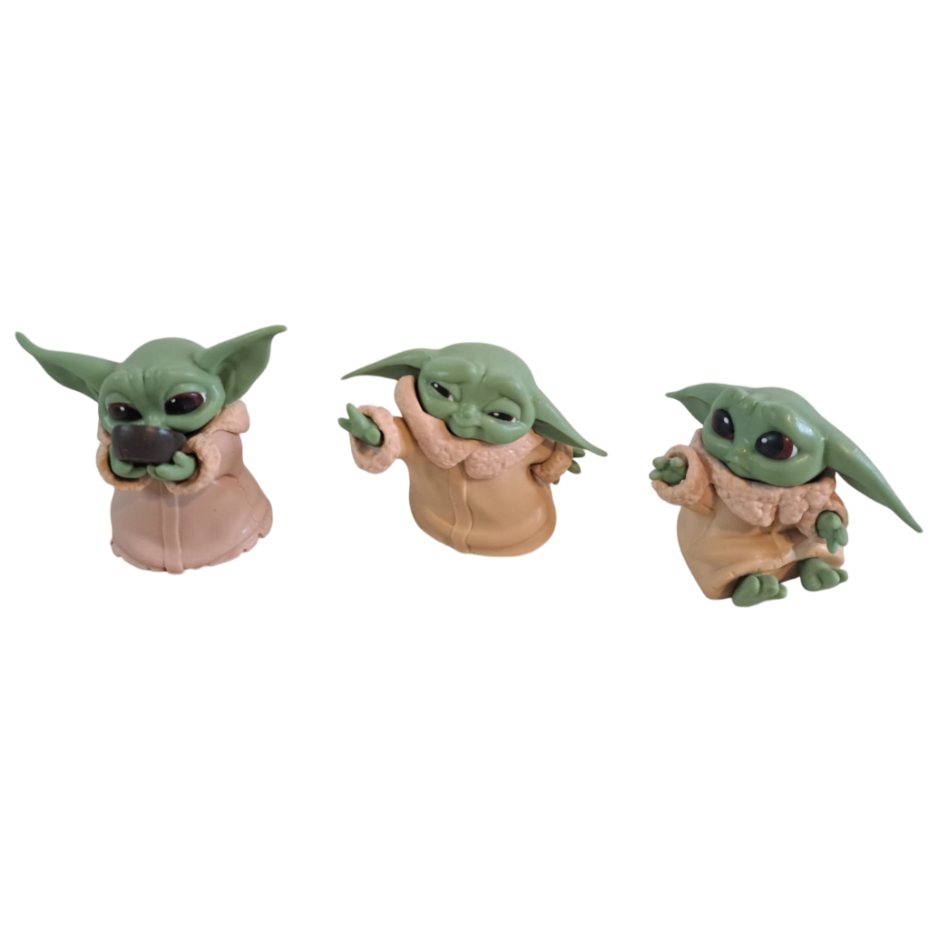 Kit Star Wars Mandalorian Grogu Baby Yoda Froggy Snack Force - 3 peças ...