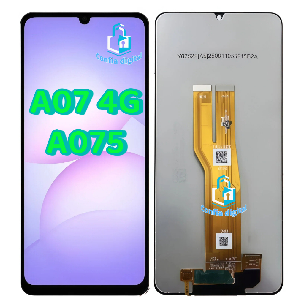 Tela Display Frontal Touch Galaxy A07 4G A075 Premium Envio Imediato ...
