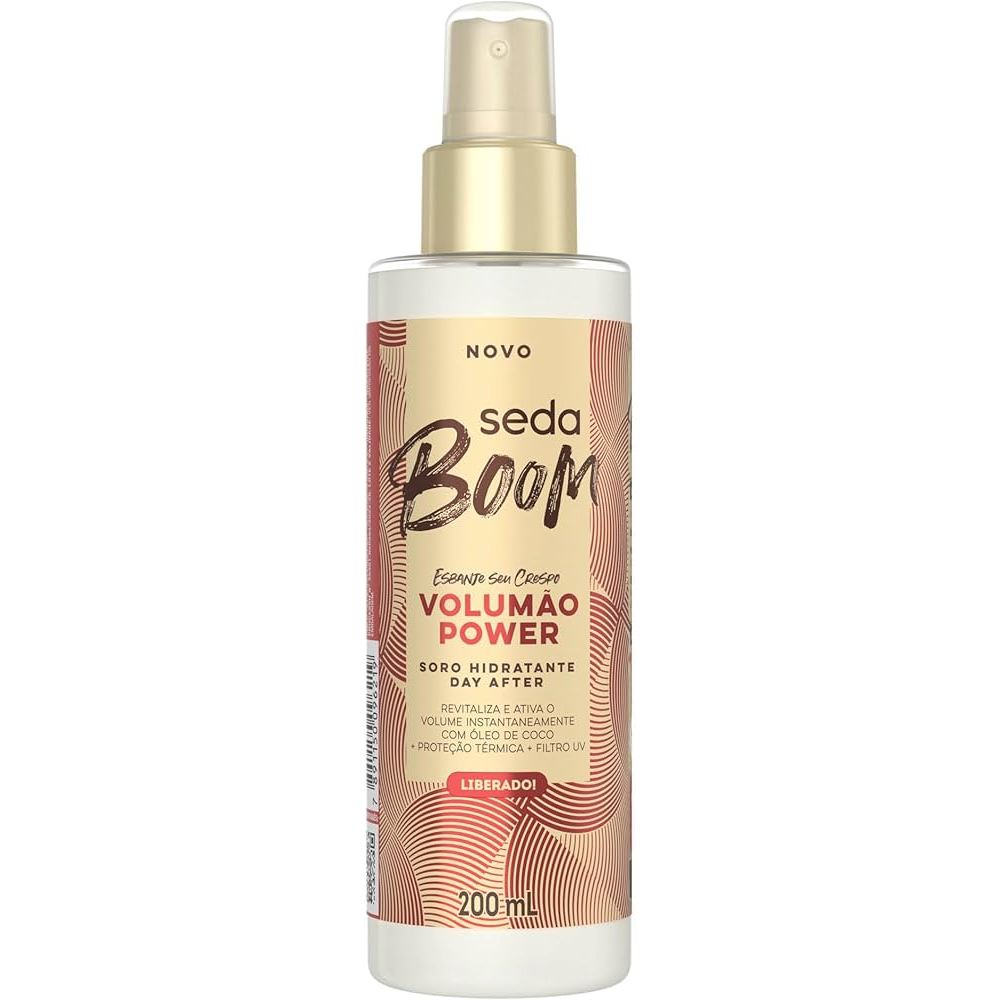 Seda Boom Volumão Power 200ml – Spray Finalizador Day After para Volume ...